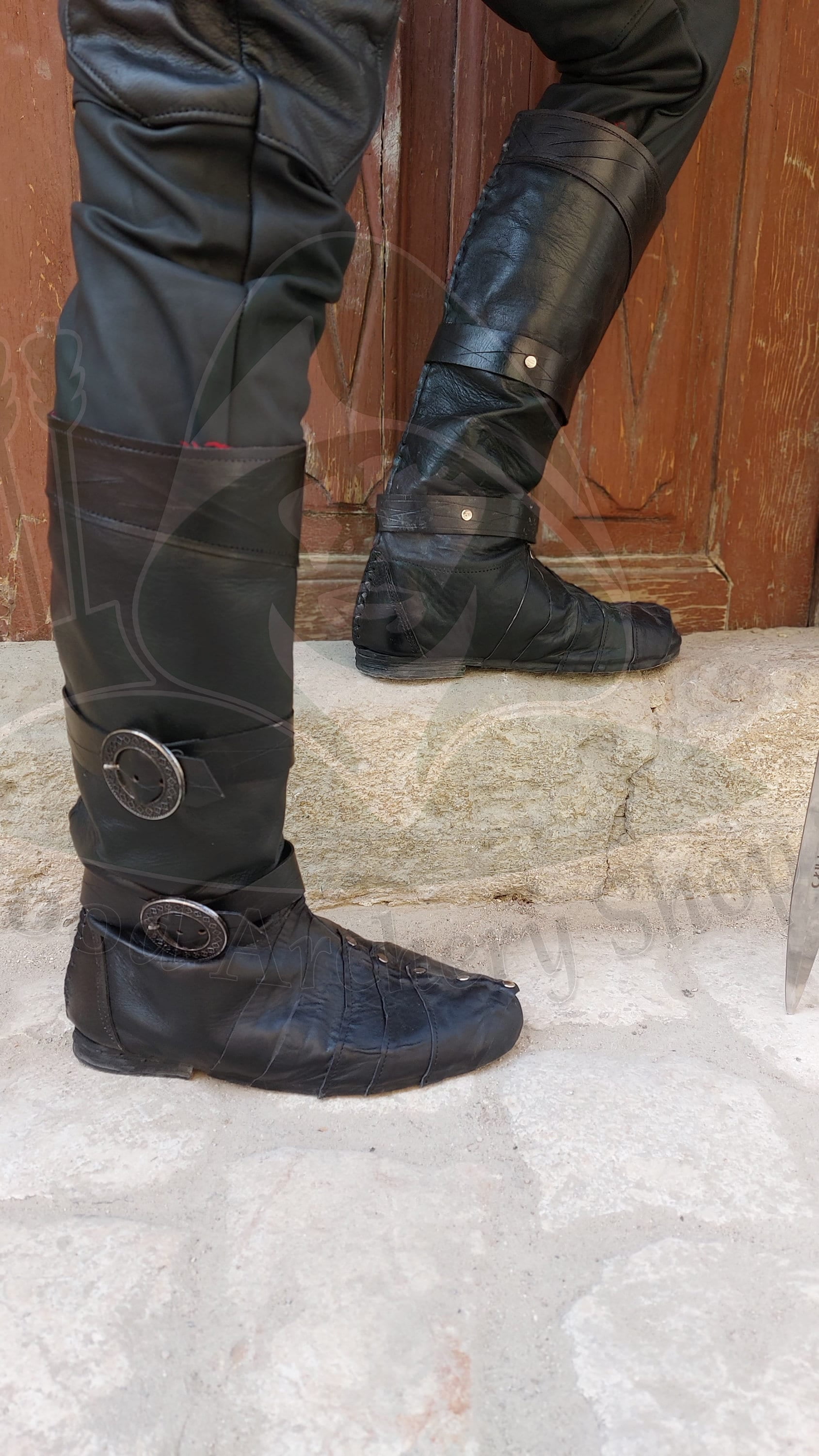 The Witcher Boots Gerald Of the Rivia Cosplay Costume Medieval Shoes ...