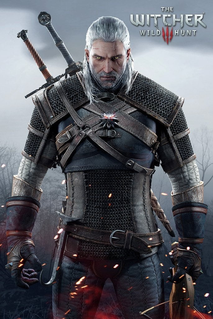 The Withcer Poster Video Game - Walmart.com