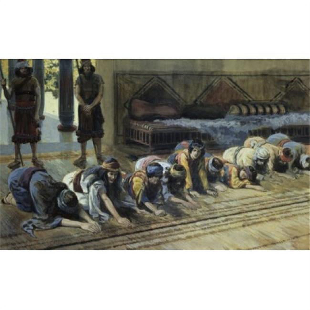 The Wives of David James J. Tissot 1836-1902 French Jewish Museum New York Poster Print - 18 x ...