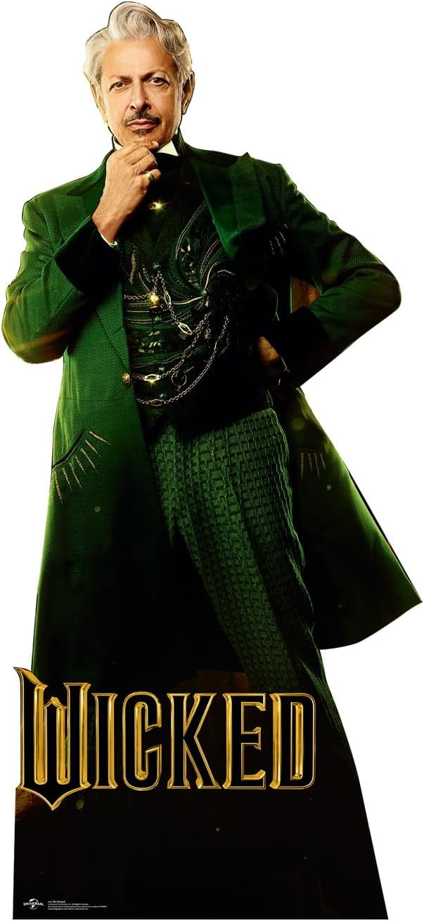The Wizard Life Size Cardboard Cutout Standup - Wicked (2024 Film ...