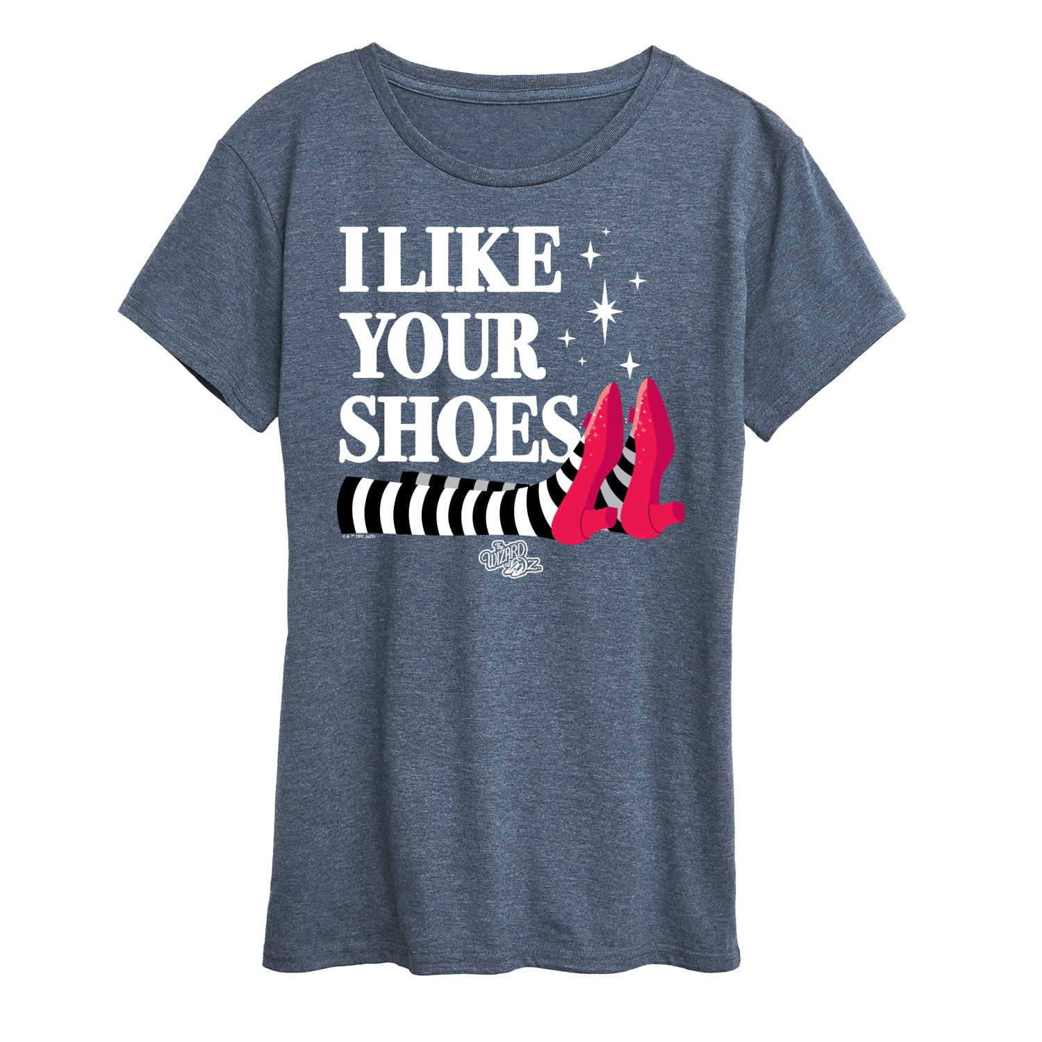 The Wizard Of Oz - I Like Your Shoes Ruby Slippers - Women's Short ...