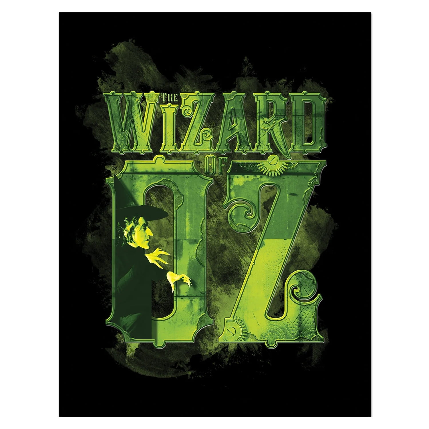 The Wizard Of Oz Logo Wicked Witch Of The West Framed Poster - Walmart.com