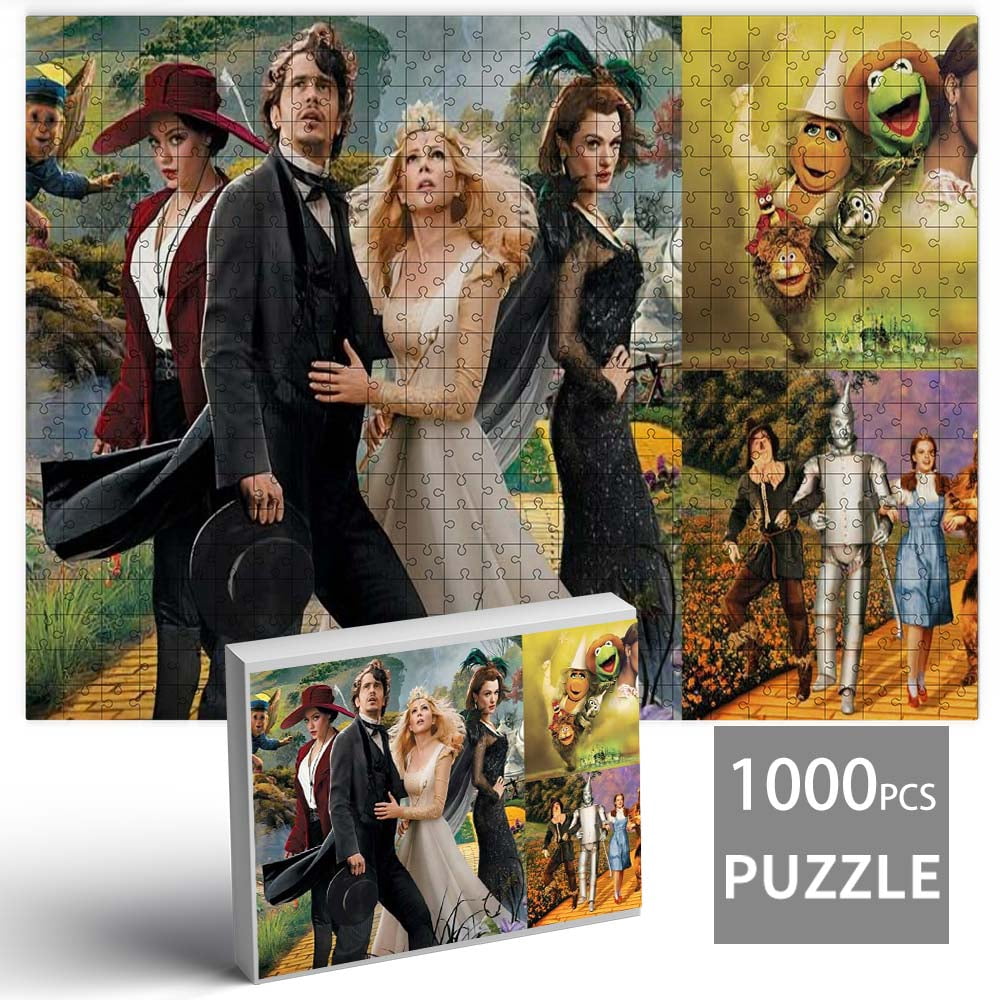The Wizard of OZ Puzzles 1000 Pieces for Adults Teens Jigsaw ...
