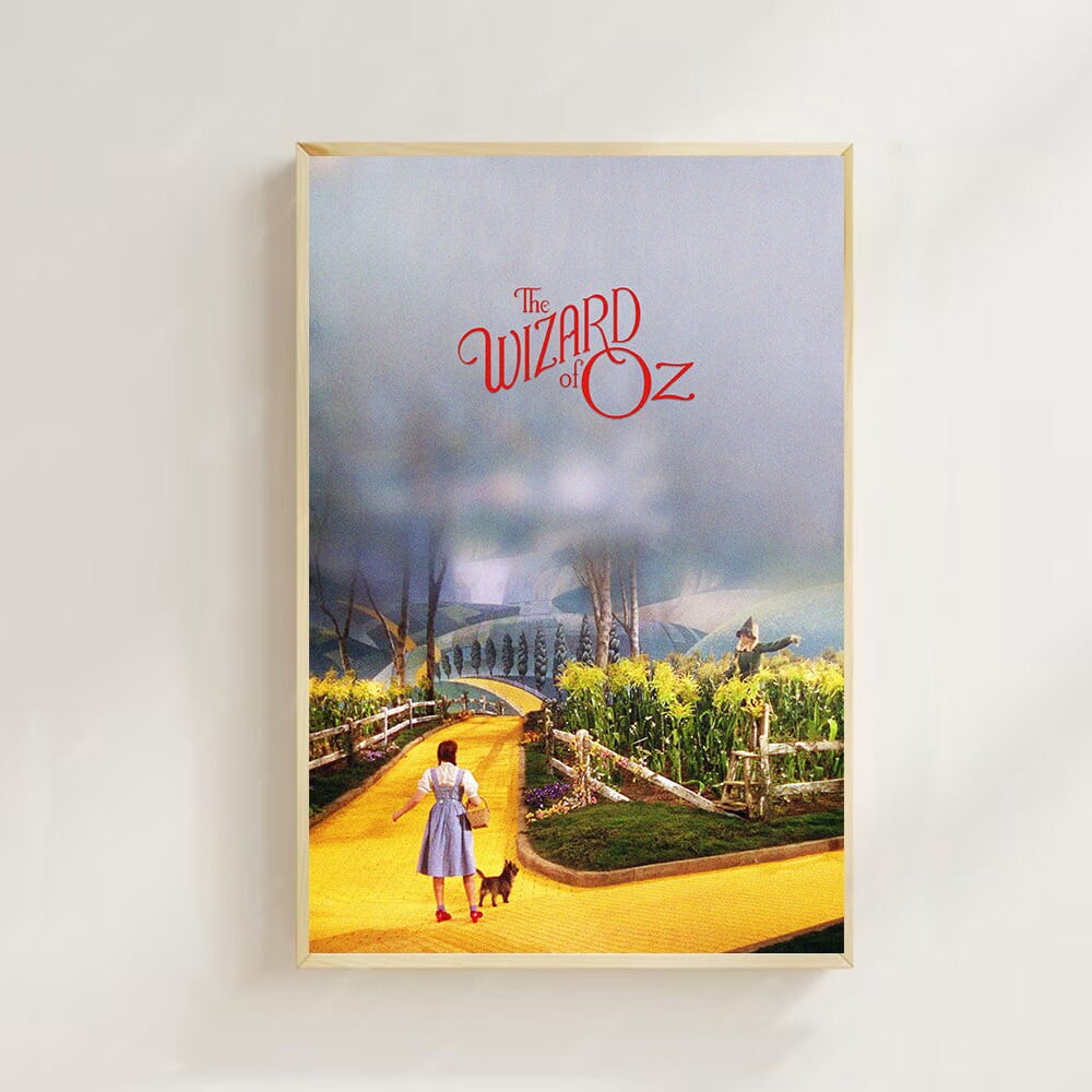The Wizard of Oz (1939) Movie Poster Art Prints, Home Decor, Vintage ...
