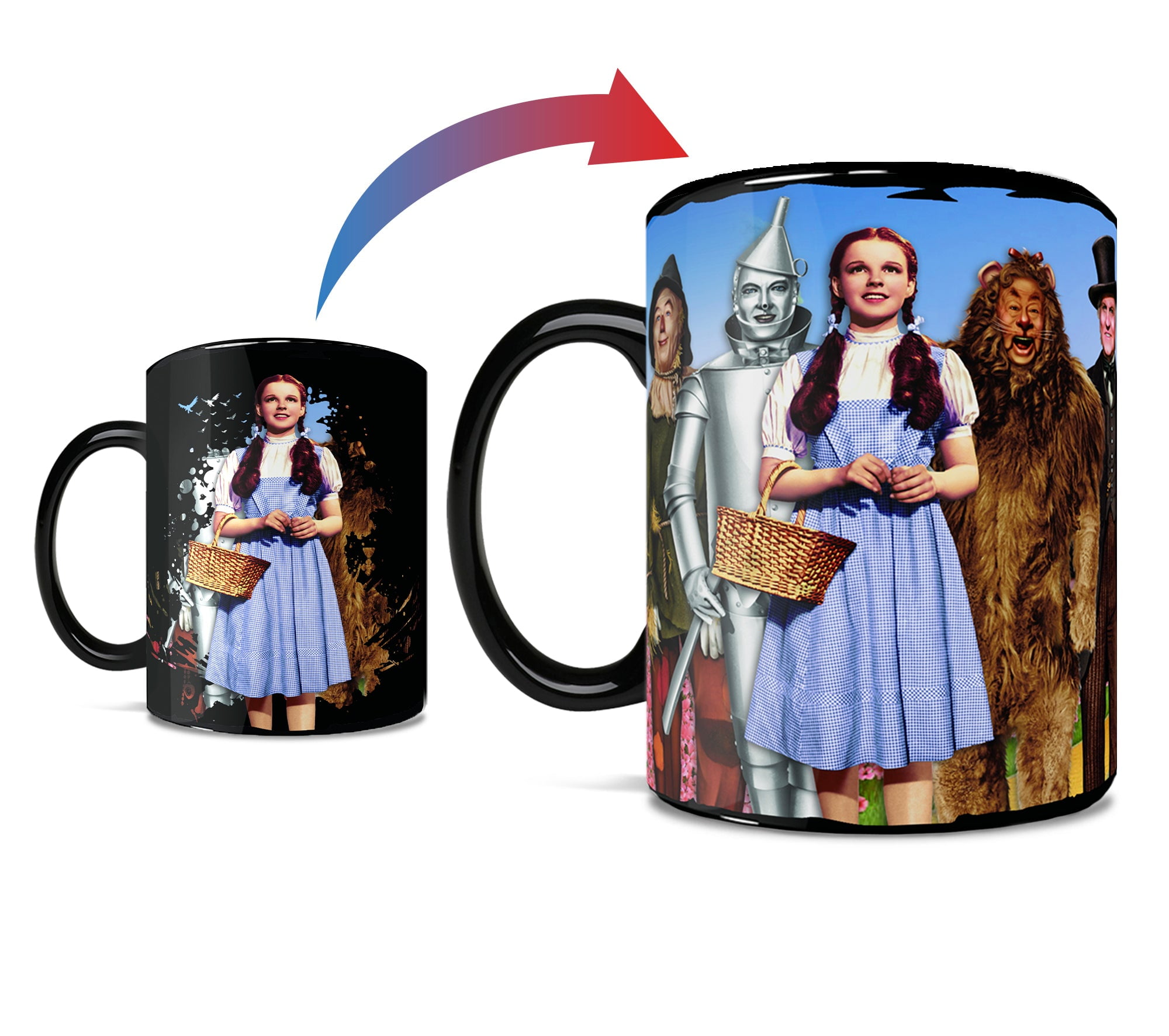 The Wizard of Oz (Dorothy and The Gang) Morphing Mugs® Heat-Sensitive ...
