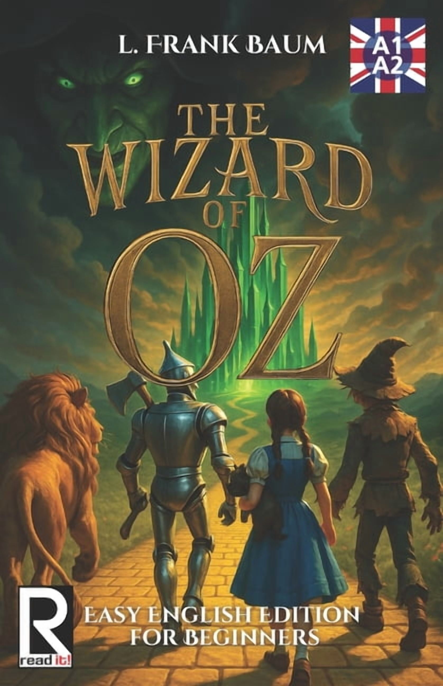 The Wizard of Oz. Easy English Edition for Beginners A1-A2: Learn ...