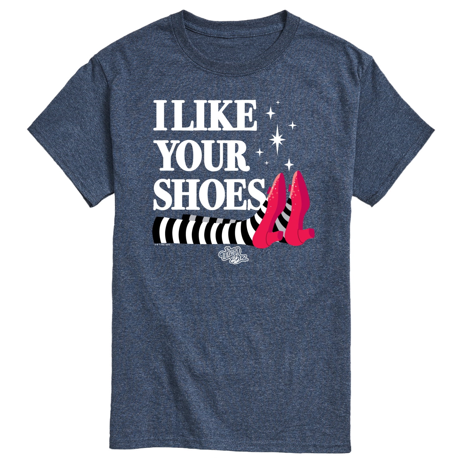 The Wizard of Oz - I Like Your Shoes Ruby Slippers - Men's Short Sleeve ...