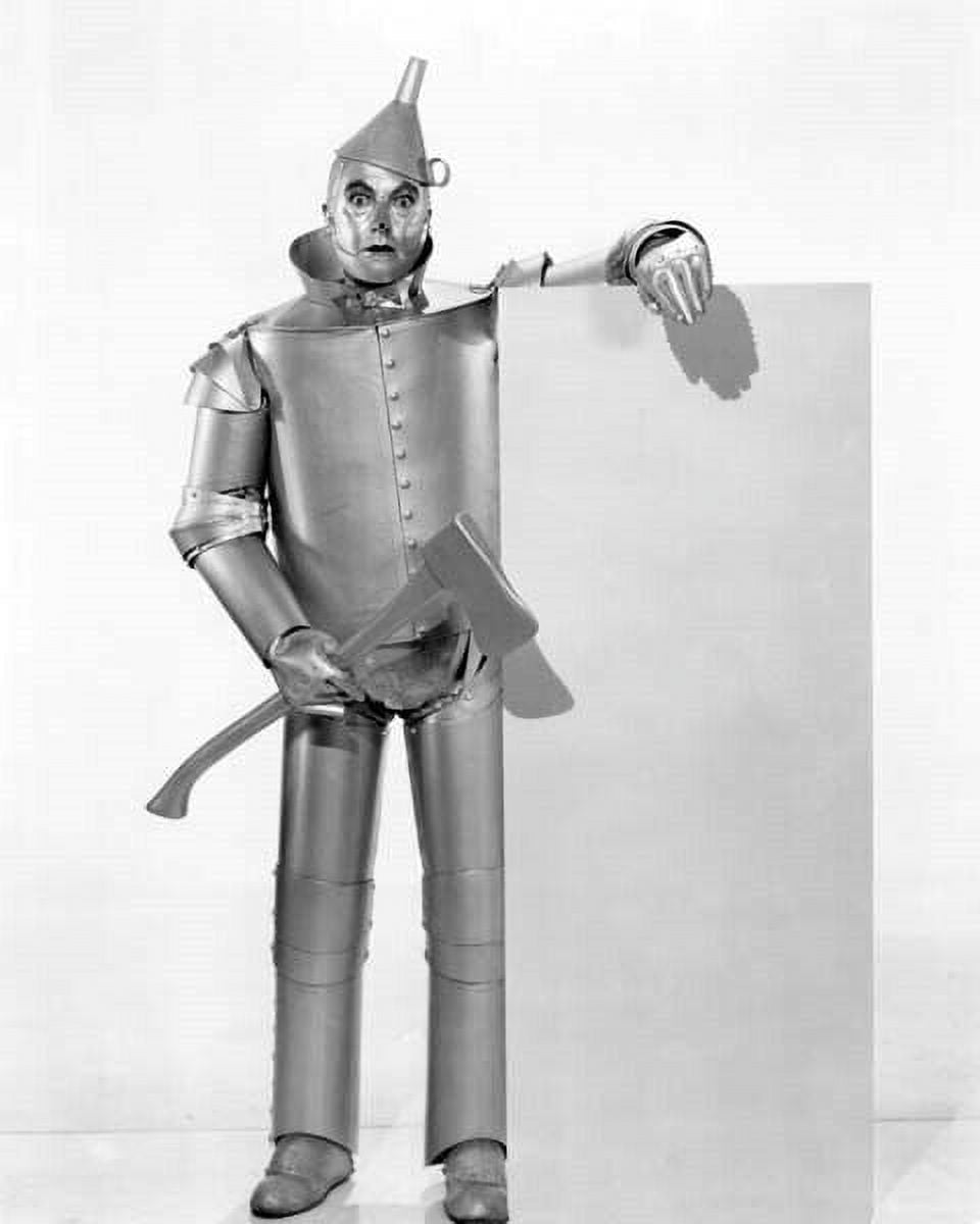 The Wizard of Oz Jack Haley holding axe as The Tin Man 8x10 inch photo ...