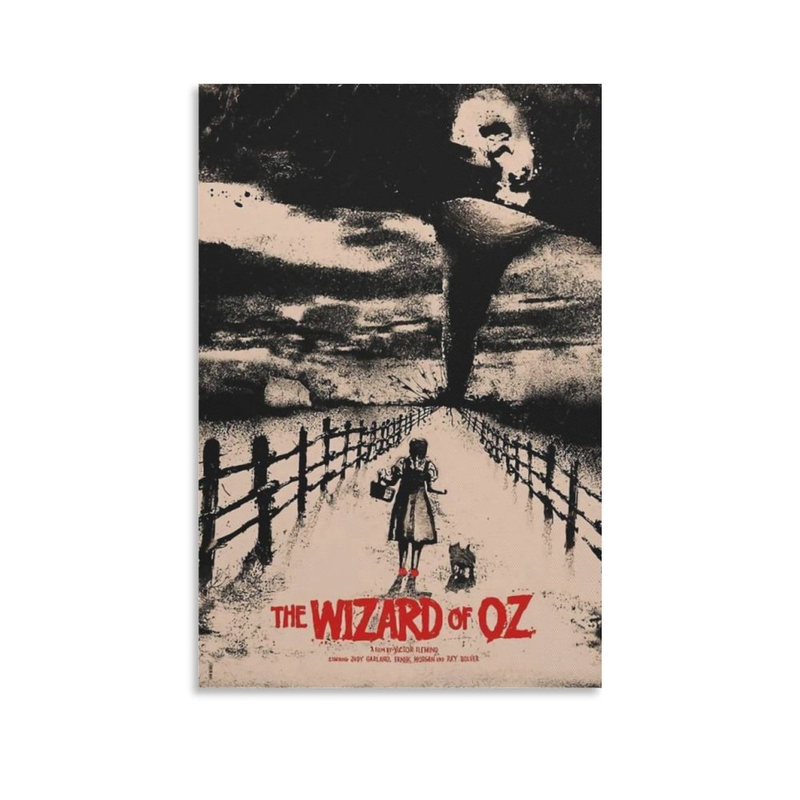 The Wizard of Oz Movie Poster (4) Canvas Poster Wall Art Picture Prints ...