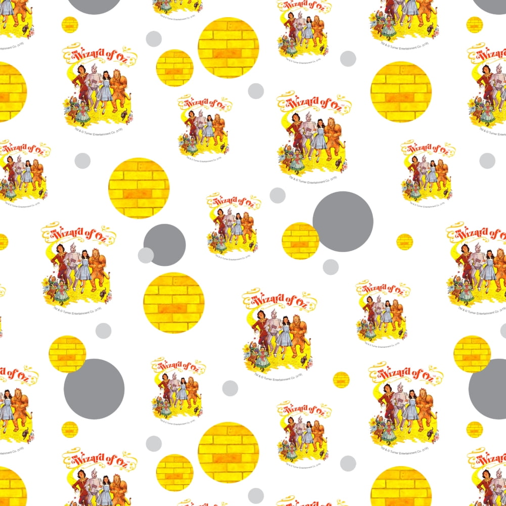 The Wizard of Oz Yellow Brick Road Premium Gift Wrap Wrapping Paper ...