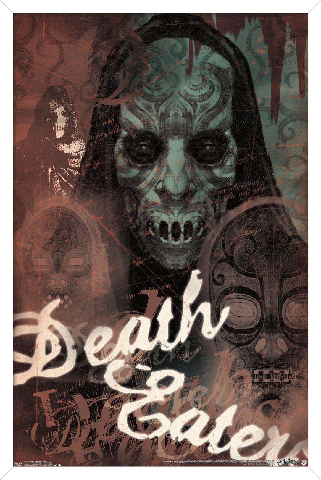 The Wizarding World: Harry Potter - Death Eaters - Masks Wall Poster ...