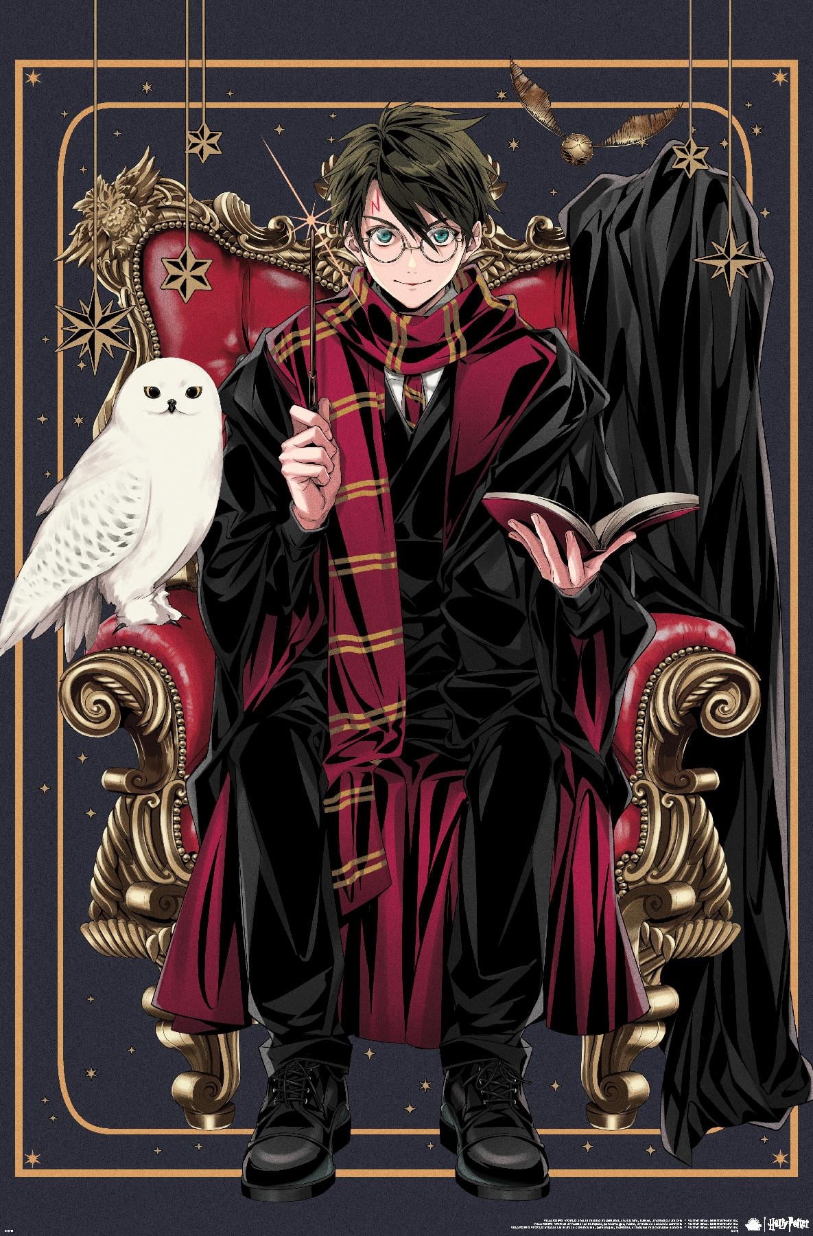 The Wizarding World: Harry Potter - Dynasty Harry Wall Poster, 22.375 ...