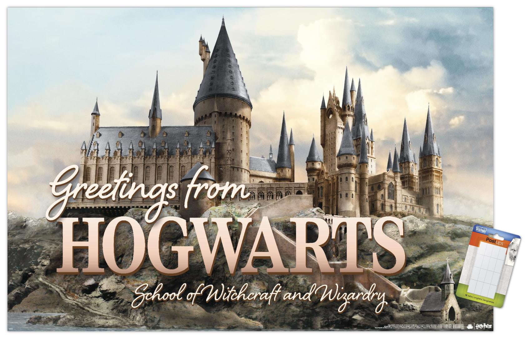 The Wizarding World: Harry Potter - Greetings From Hogwarts Wall Poster ...