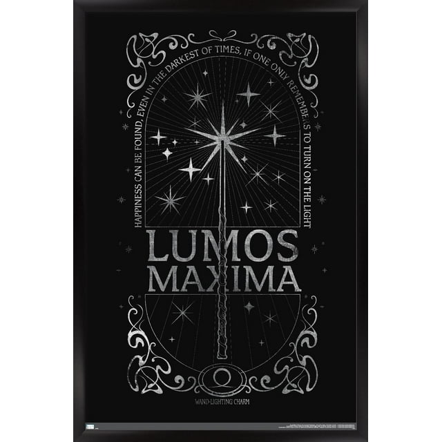 The Wizarding World: Harry Potter - Lumos Maxima Wall Poster, 22.375" x ...