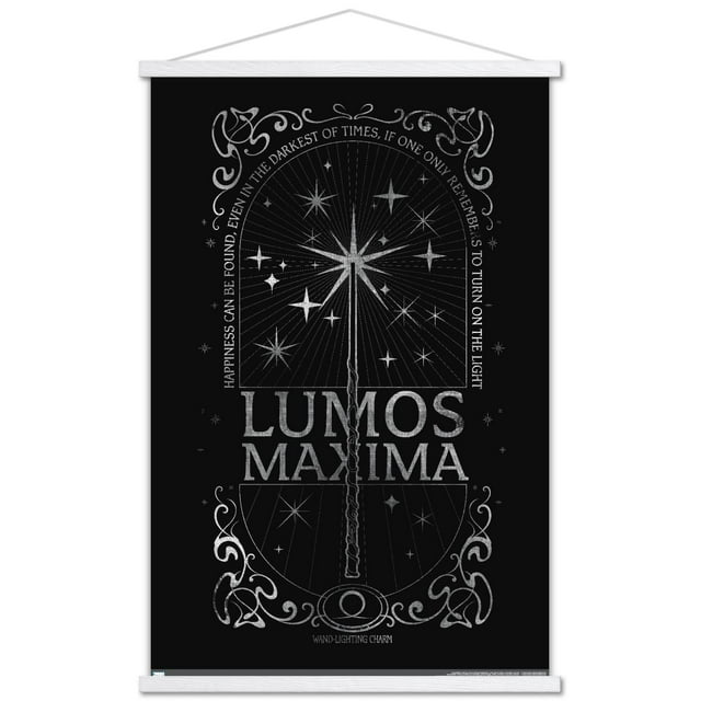 The Wizarding World: Harry Potter - Lumos Maxima Wall Poster with ...
