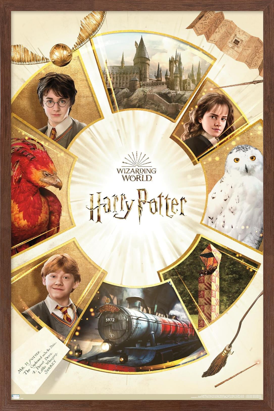 The Wizarding World: Harry Potter - Magic Circle Wall Poster, 14.725" x ...