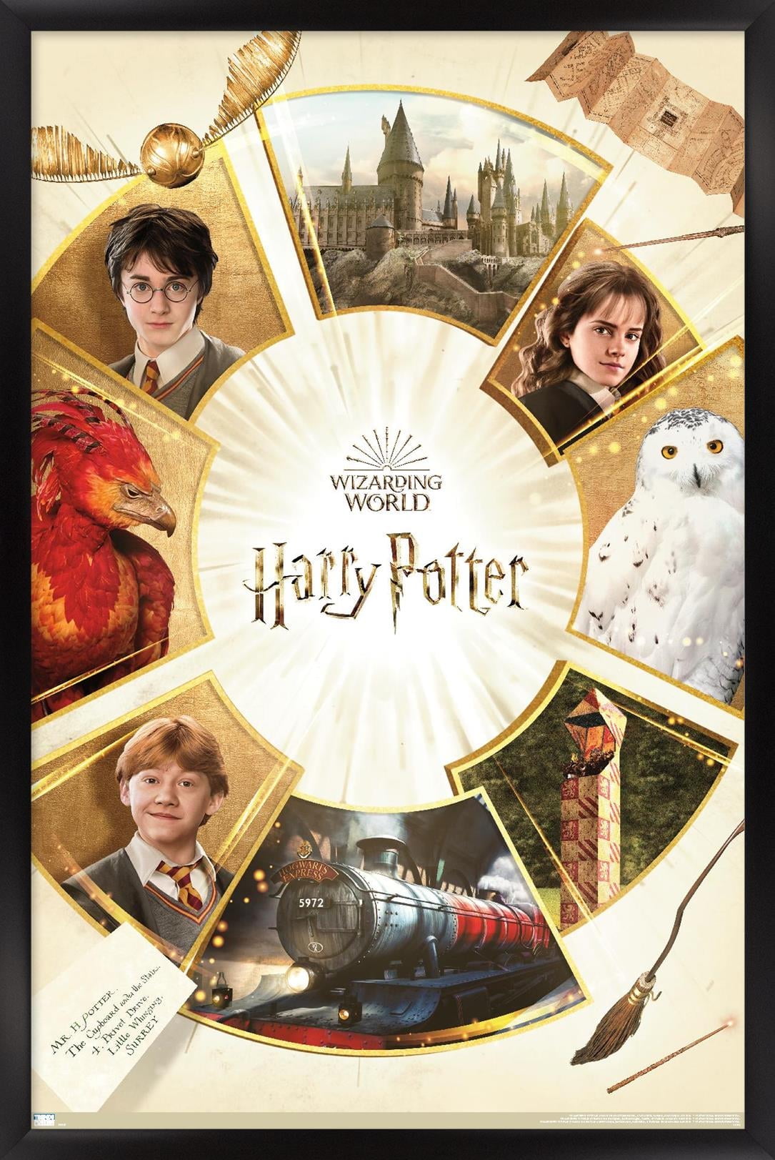 The Wizarding World: Harry Potter - Magic Circle Wall Poster, 14.725" x ...