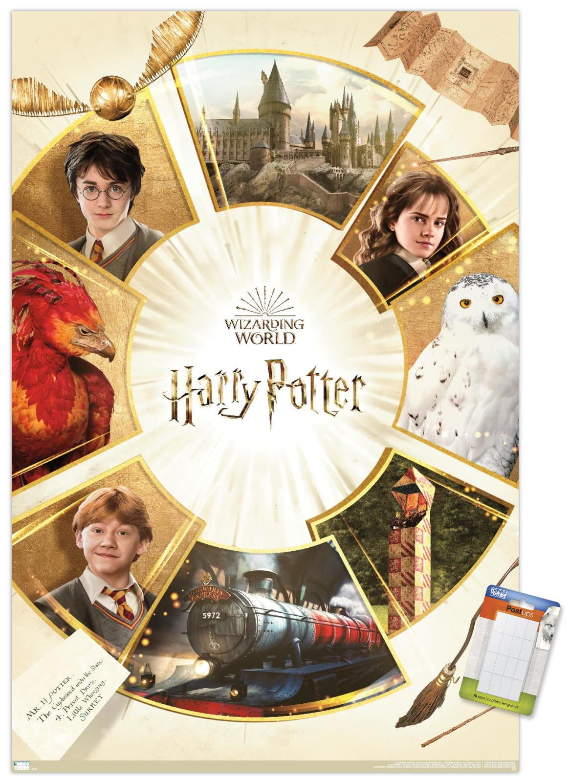 The Wizarding World: Harry Potter - Magic Circle Wall Poster, 14.725" x ...
