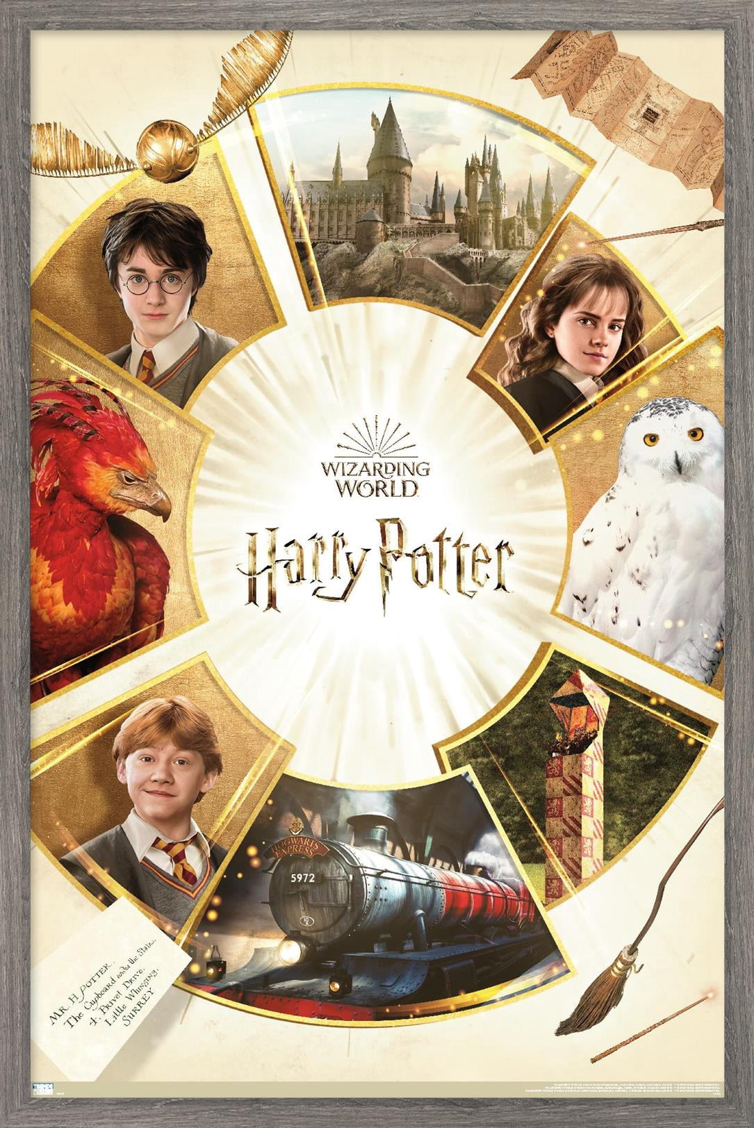 The Wizarding World: Harry Potter - Magic Circle Wall Poster, 22.375" x ...