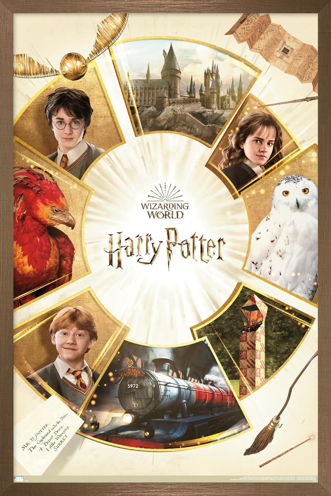The Wizarding World: Harry Potter - Magic Circle Wall Poster, 22.375" x ...