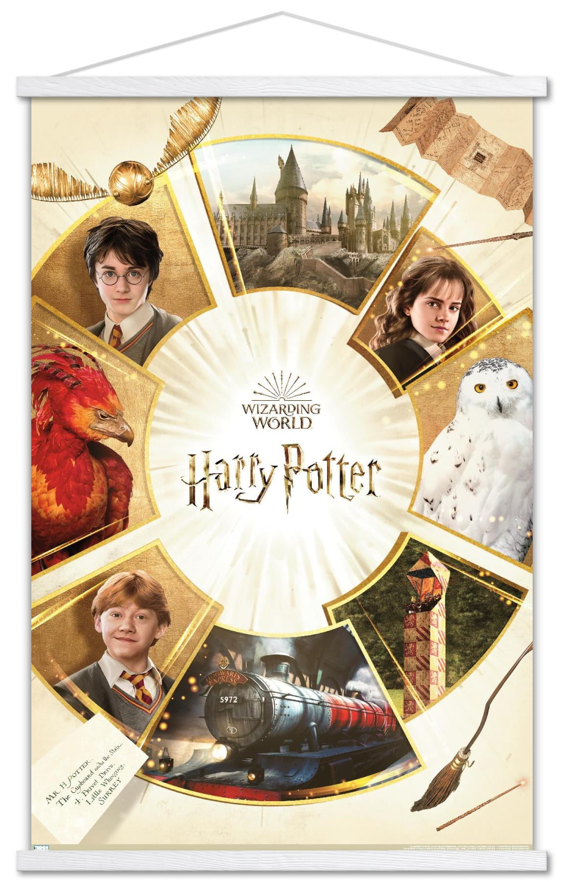 The Wizarding World: Harry Potter - Magic Circle Wall Poster with ...