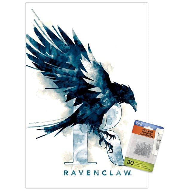 The Wizarding World: Harry Potter - Ravenclaw Illustrated House Logo ...