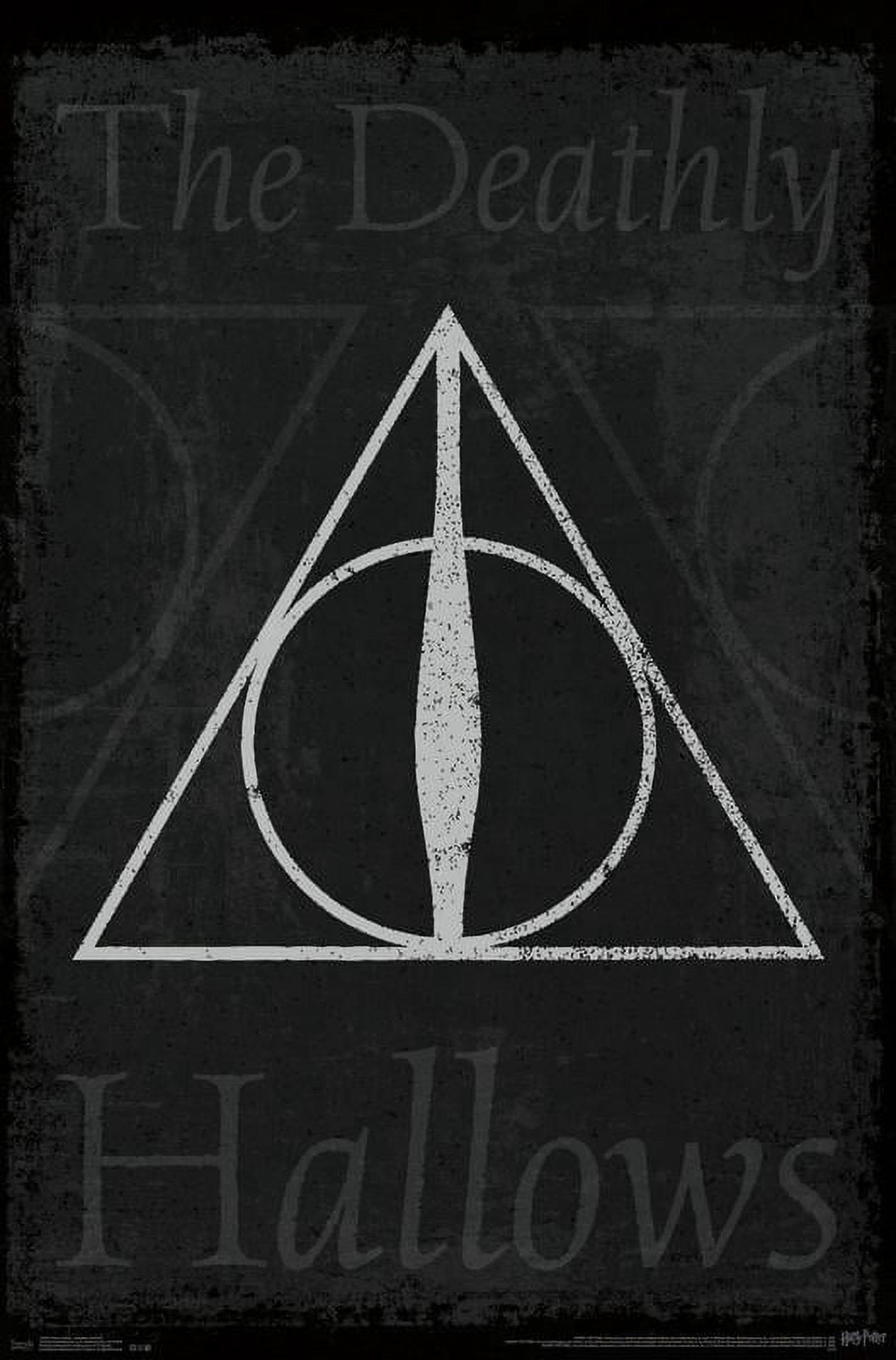 The Wizarding World: Harry Potter - The Deathly Hallows - Symbol Wall ...