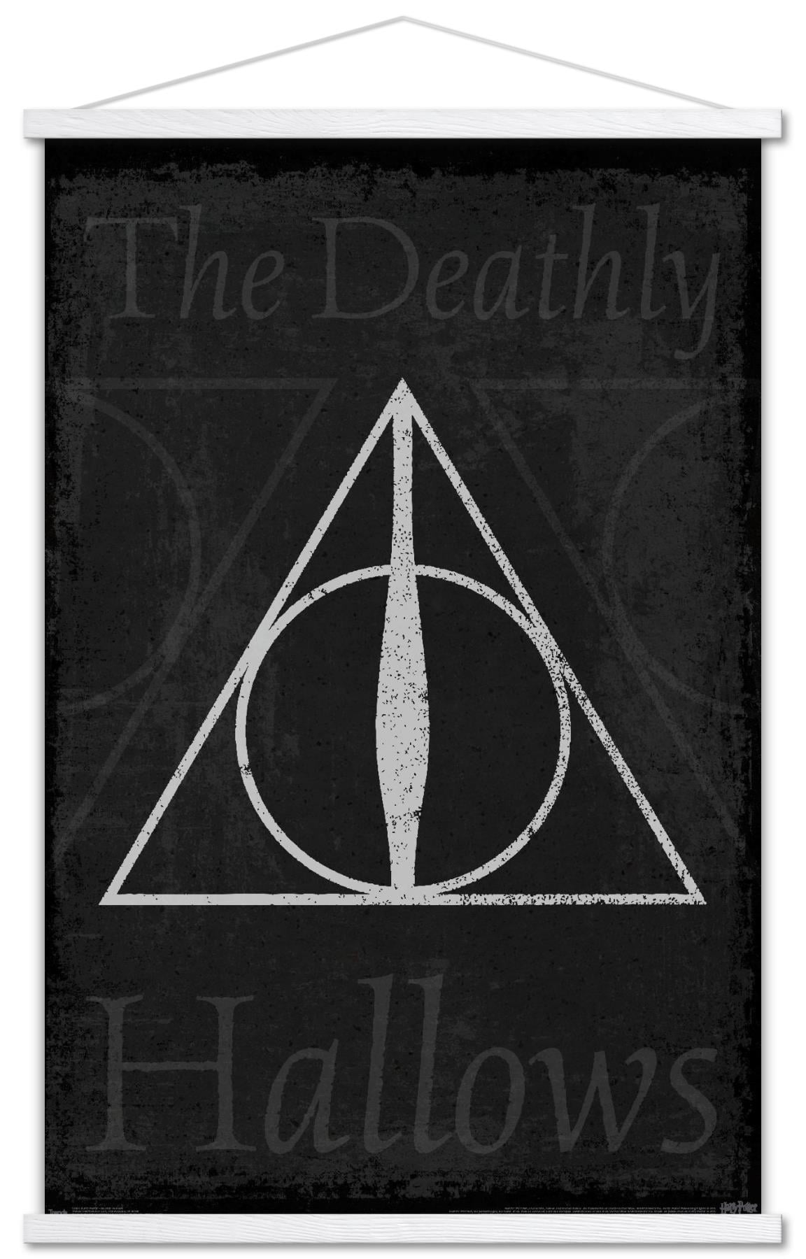 The Wizarding World: Harry Potter - The Deathly Hallows - Symbol Wall ...