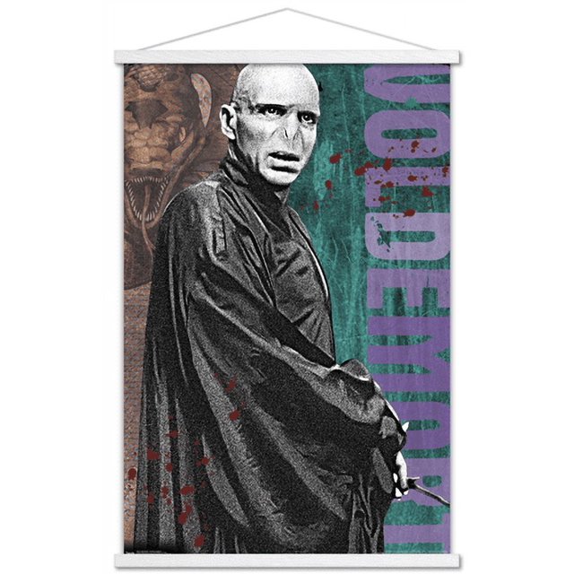 The Wizarding World: Harry Potter - Voldemort with Wand Wall Poster ...