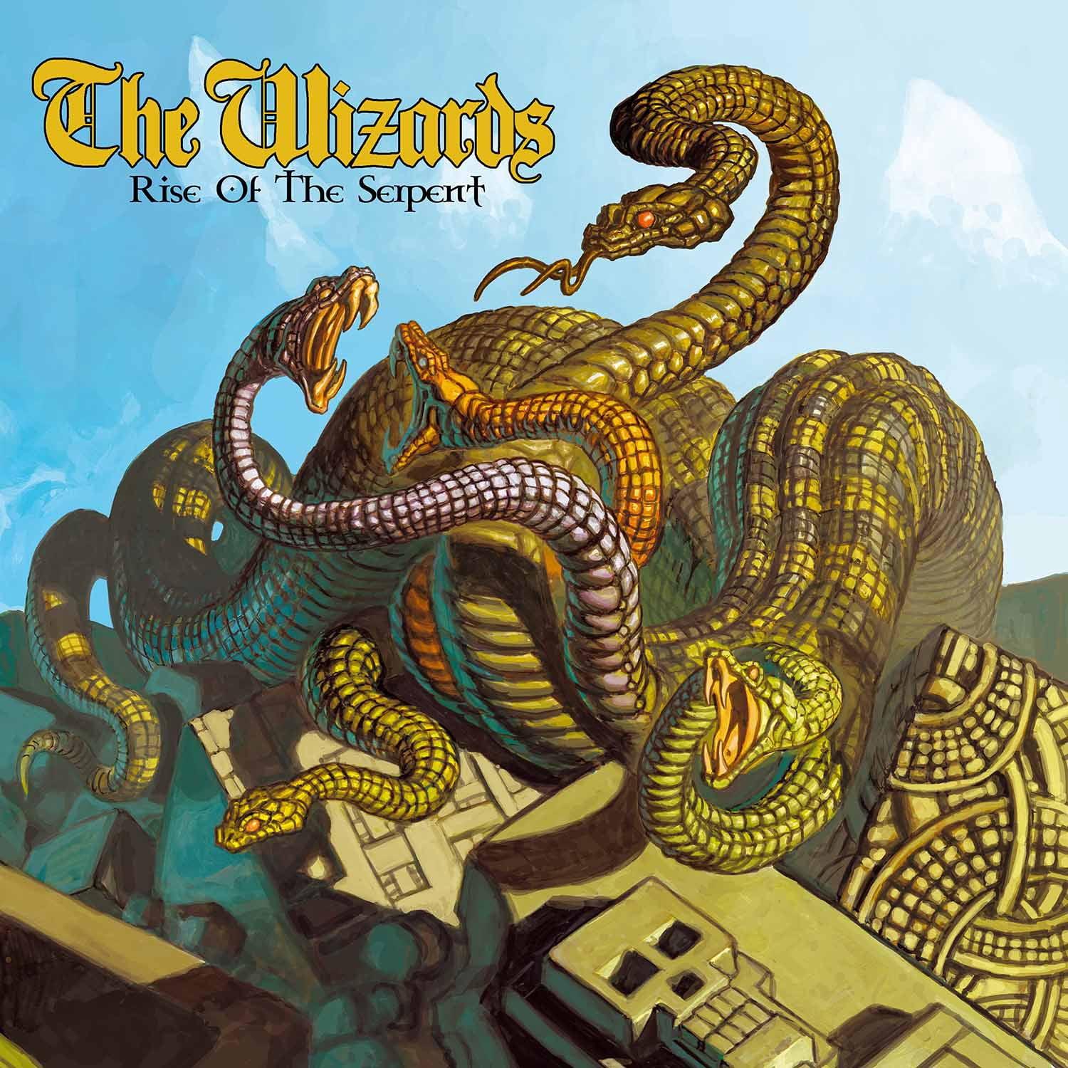 The Wizards - Rise Of The Serpent (Translucent Yellow Vinyl) - Music ...