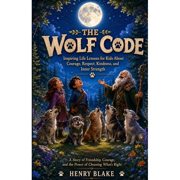 The Wolf Code Book for Kids: Inspiring Life Lessons for Kids About ...