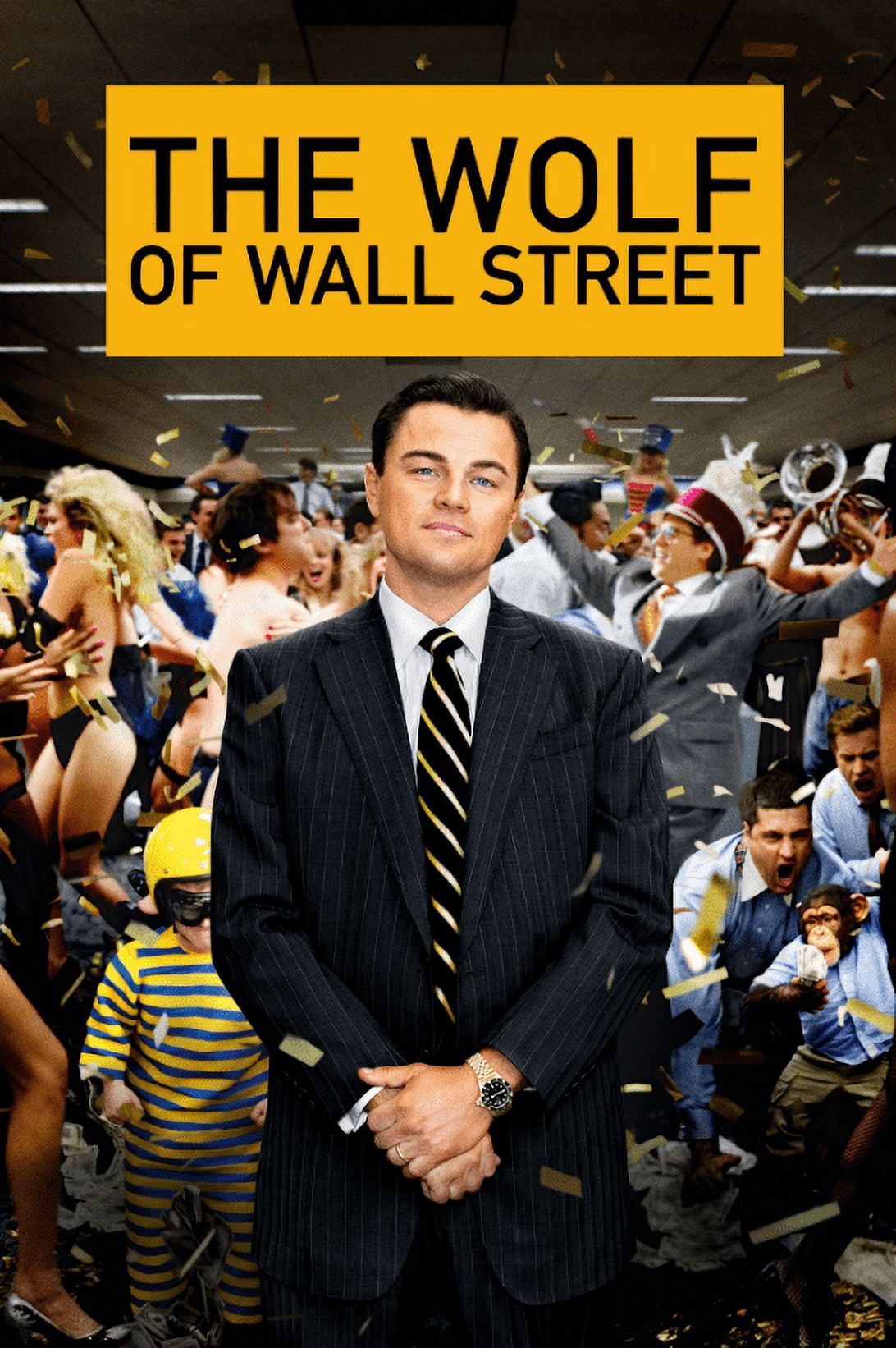 The Wolf of Wall Street 2013 24x36 Poster Leonardo DiCaprio Drama ...