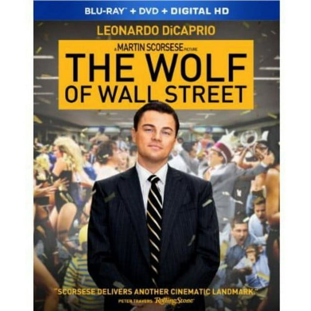 The Wolf of Wall Street (Blu-ray + DVD) - Walmart.com