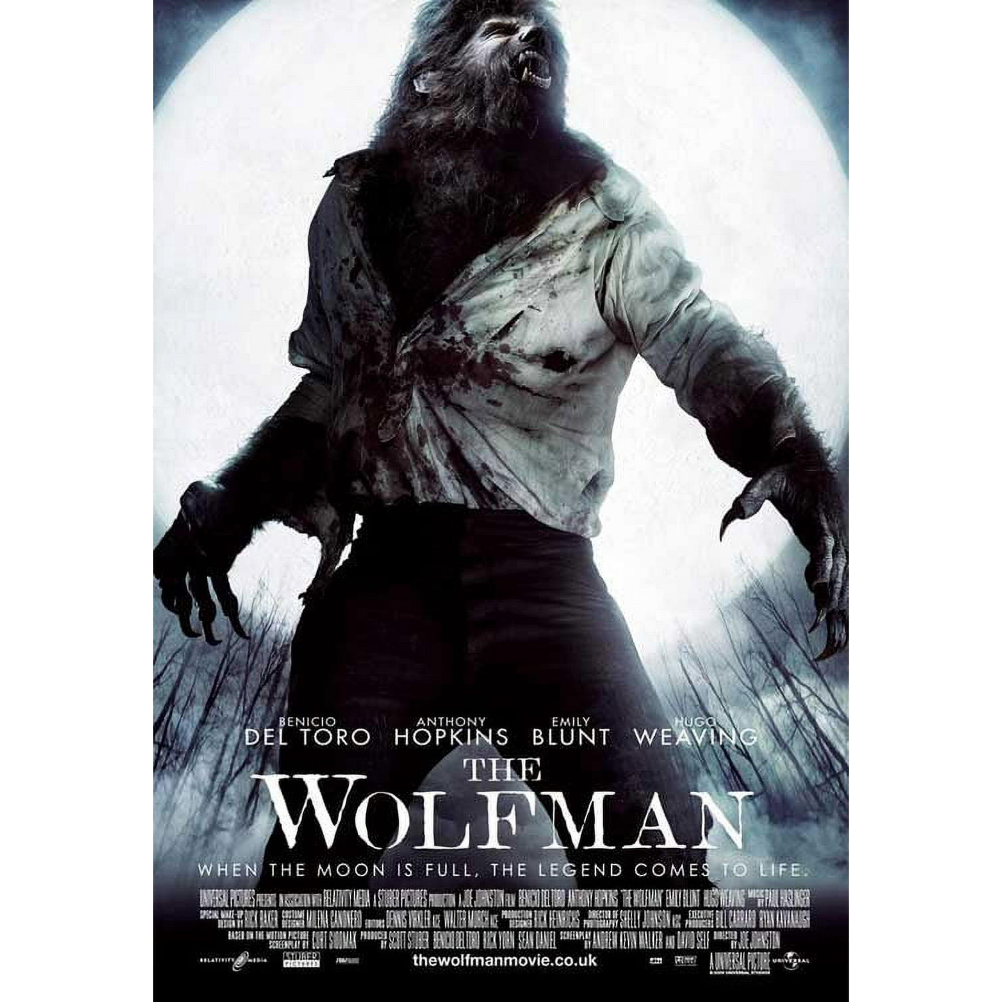 The Wolfman 2010 Poster