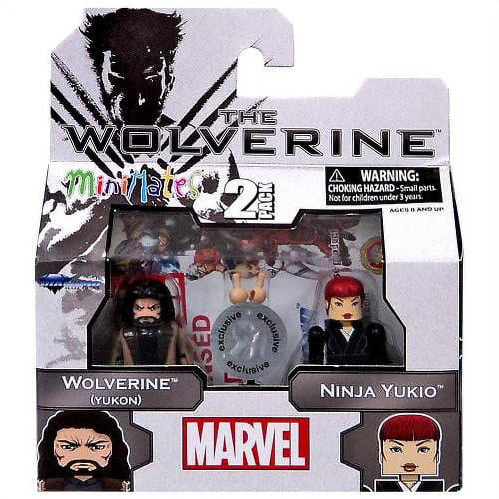 The Wolverine Wolverine (Yukon) & Ninja Yukio Minifigure 2-Pack ...