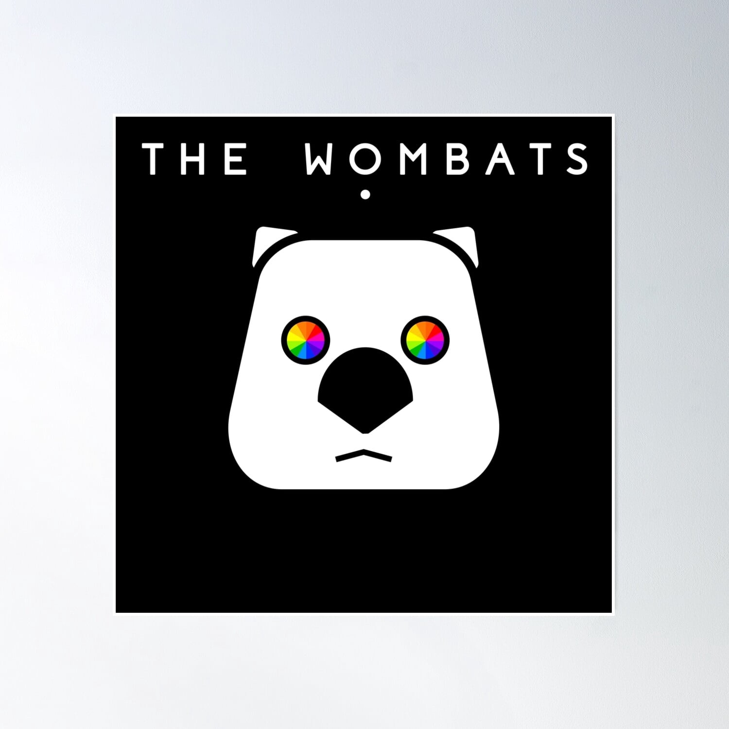 The Wombats Wombat Drawing Poster Wall Art, Modern Wall Decor, 30x30 ...