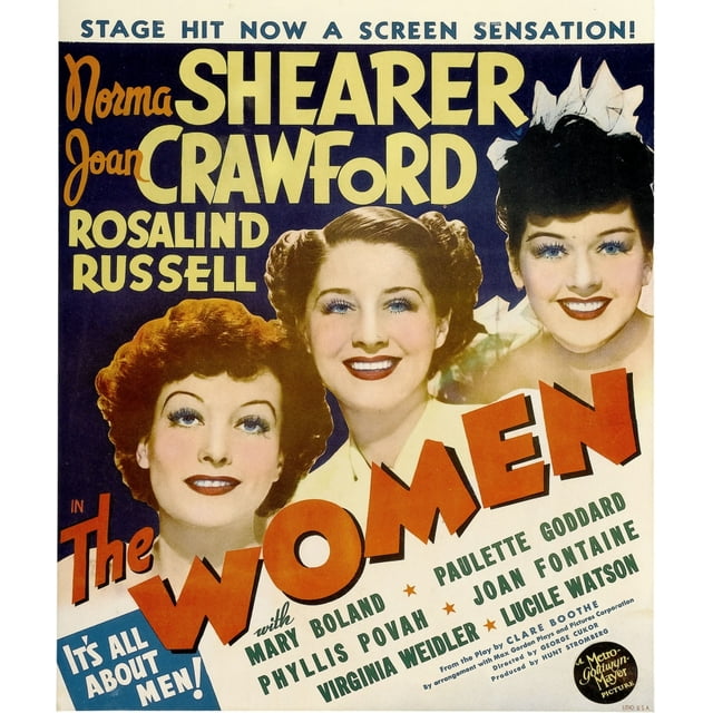 The Women From Left Joan Crawford Norma Shearer Rosalind Russell
