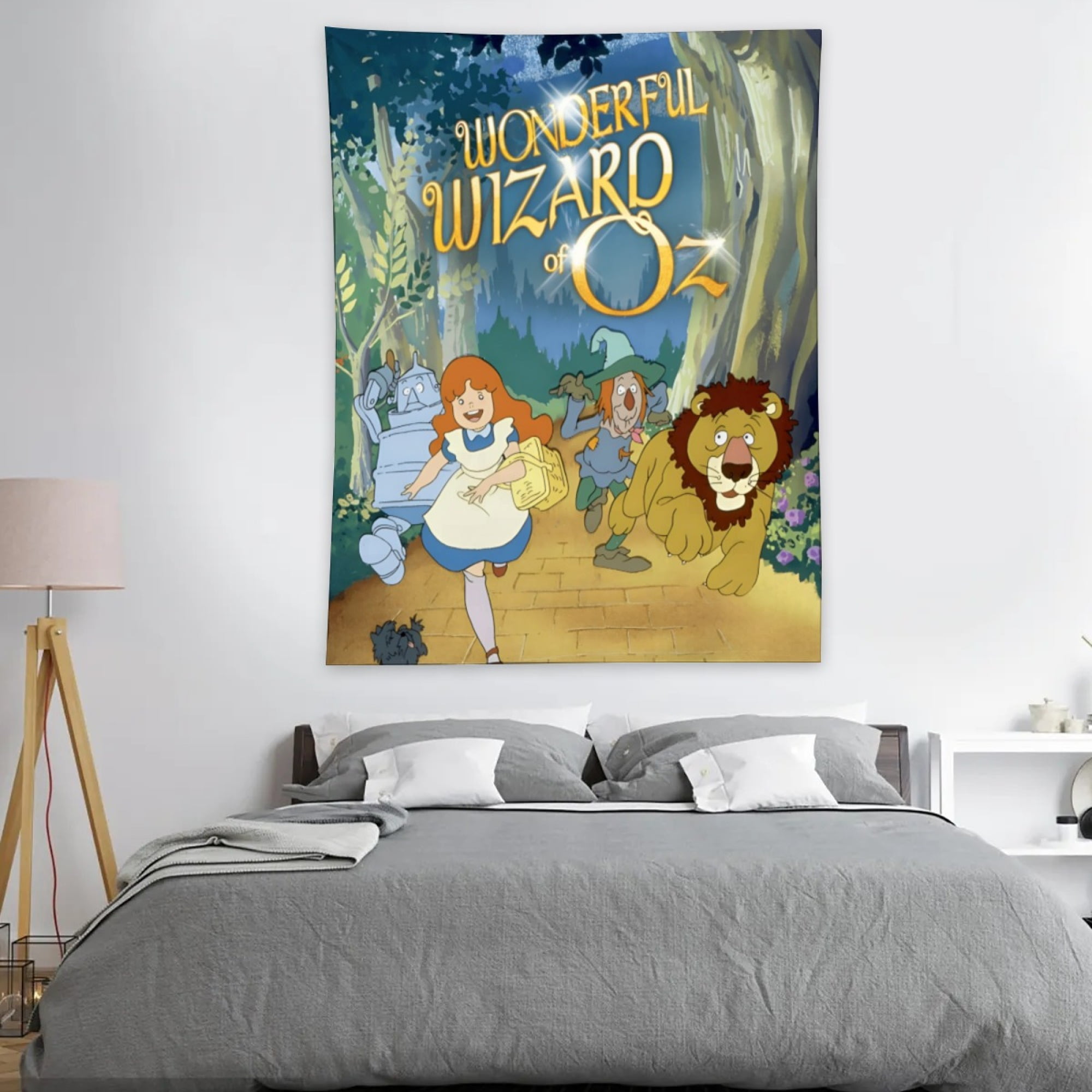 The Wonderful Wizard of Oz Tapestry Gift Wall Hanging Backdrop for Room ...