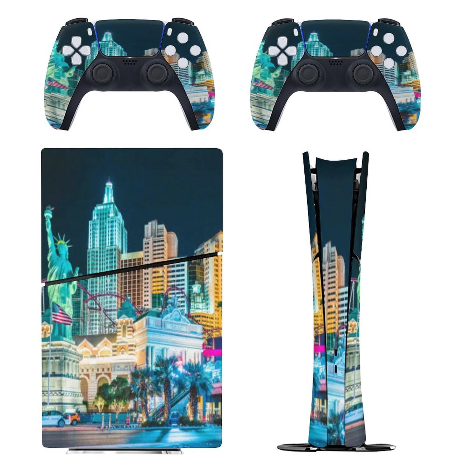 The Wonders of Las Vegas PS5/PS5 Pro/PS5 Slim Digital Disc Skin Sticker ...