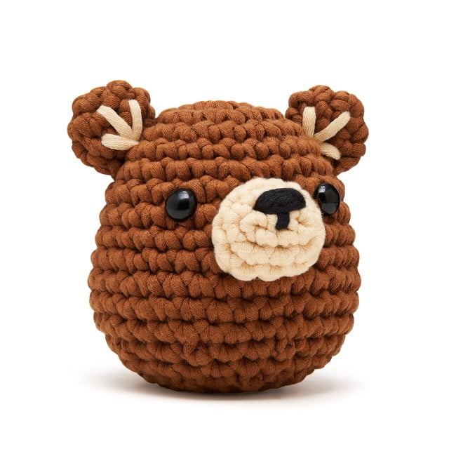 The Woobles Beginner Crochet Amigurumi Kits - Bear - Walmart.com
