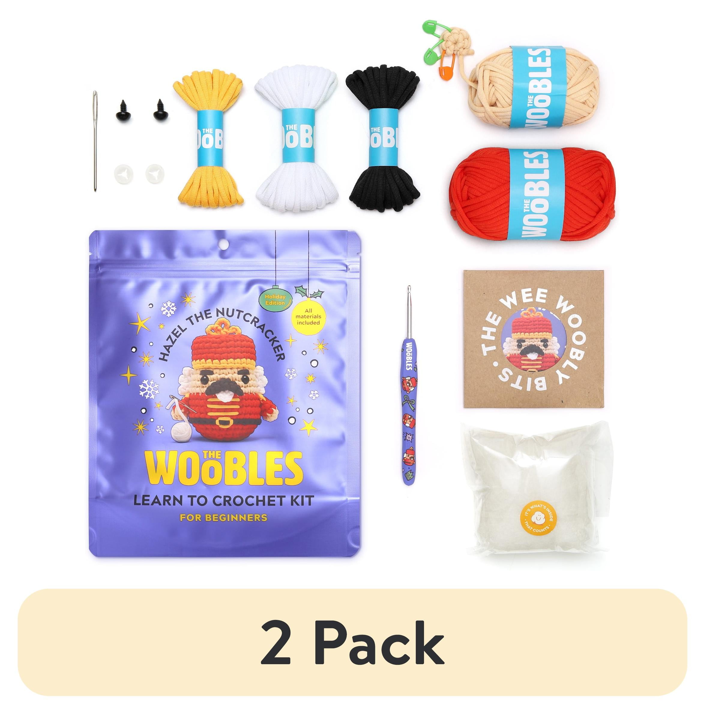 (2 pack) The Woobles Beginner Crochet Amigurumi Kits - Hazel The ...
