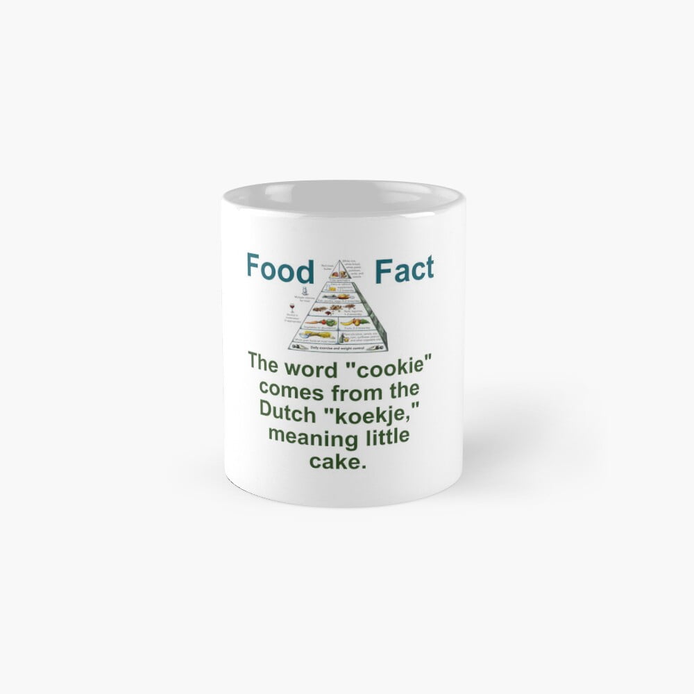 The Word Cookie Comes rom The Dutch - ood act Classic Mug - Walmart.com