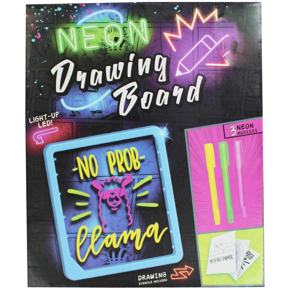 The Works Neon Drawing Board - Walmart.com