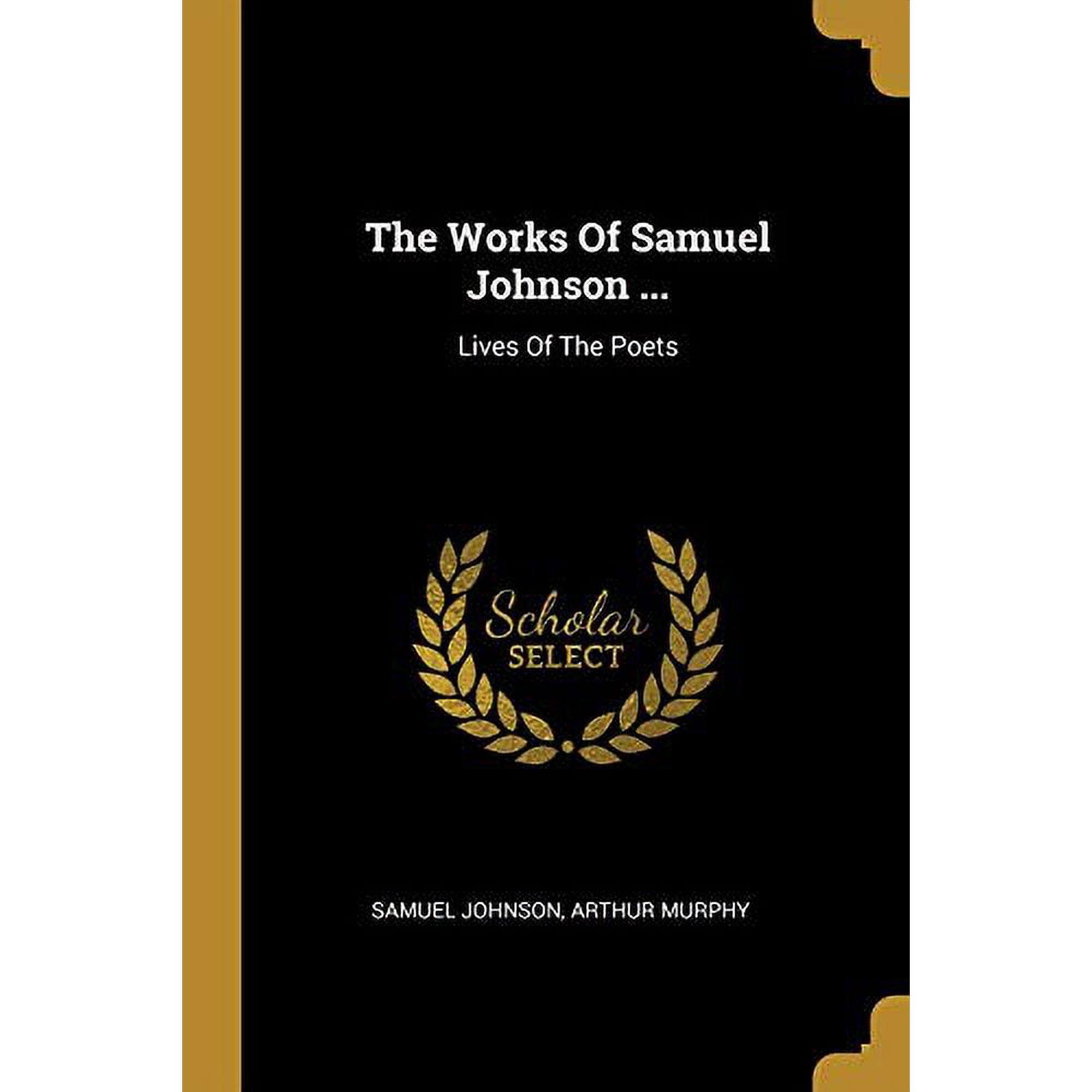 Samuel Johnson Lives Of The Poets