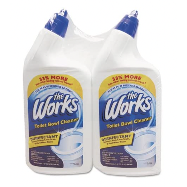 The Works Toilet Bowl Cleaner, 32 Ounce (2 Pack) - Walmart.com