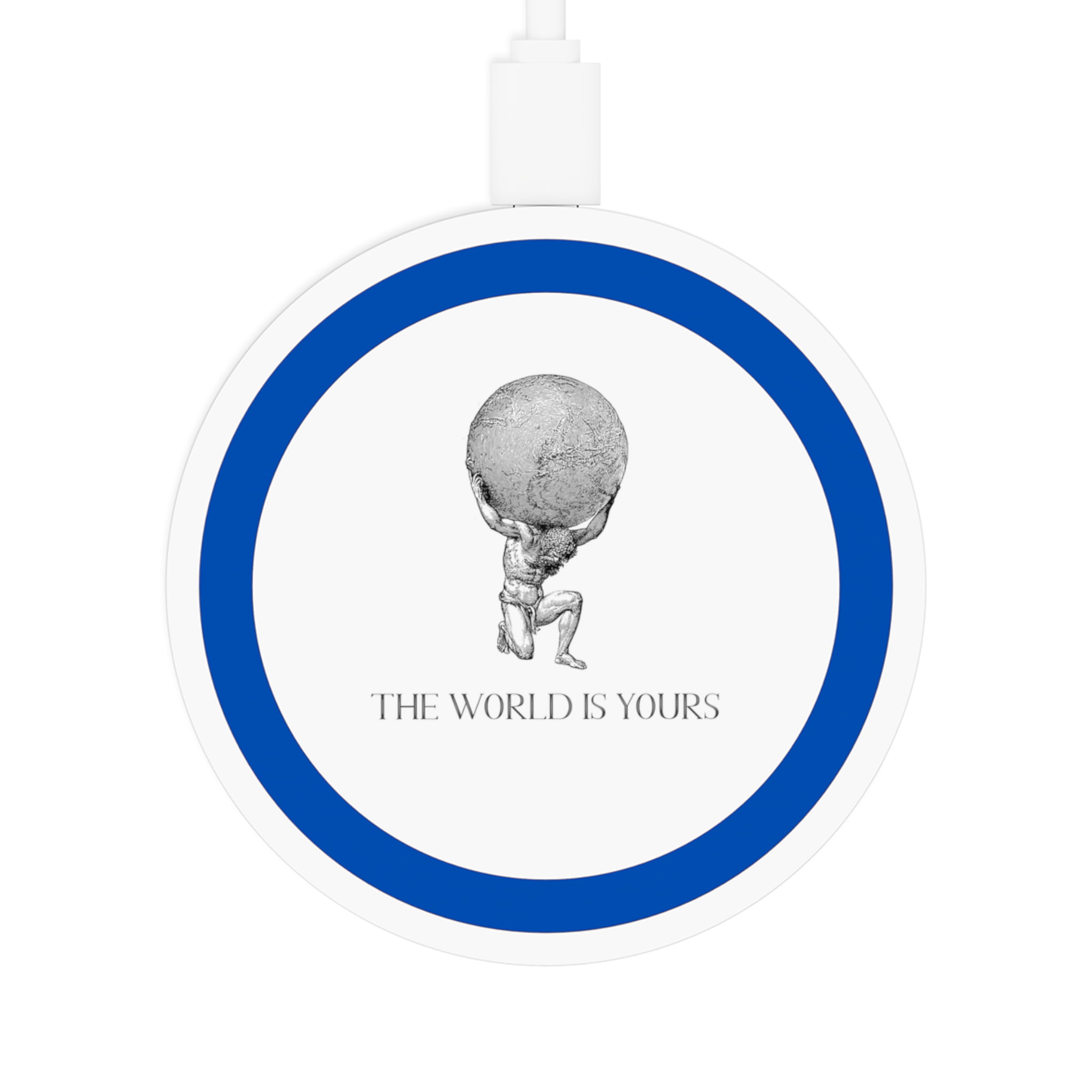 The World Is Yours II | Atlas Wireless Charging Pad - 2.75" x 2.75 ...