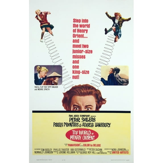 The World Of Henry Orient Peter Sellers Merrie Spaeth Tippy Walker 1964 ...