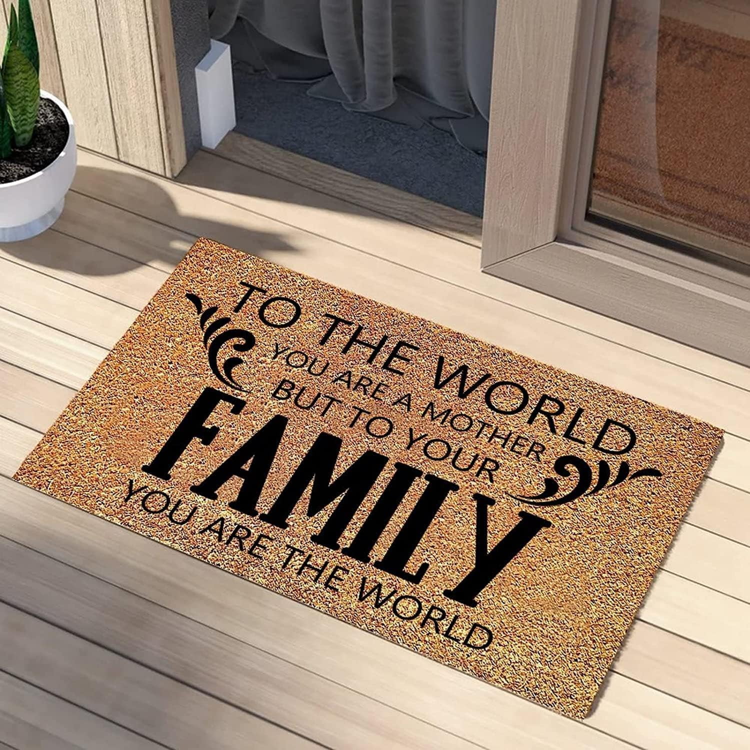 to The World You are A Mother Outdoor Mats for Home Entrance Best Mom ...