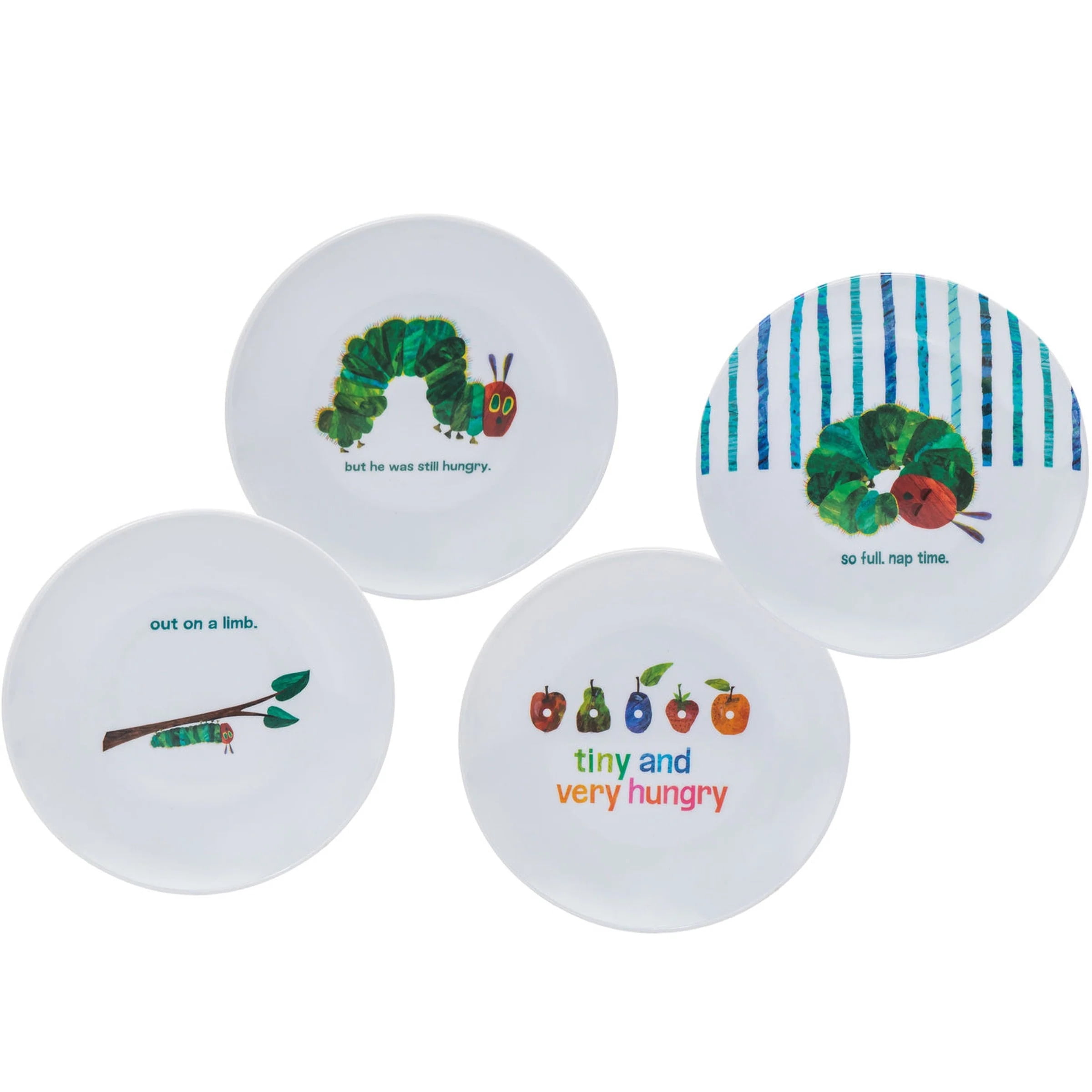 the-very-hungry-caterpillar-7in-plate-set-of-4 - Walmart.com