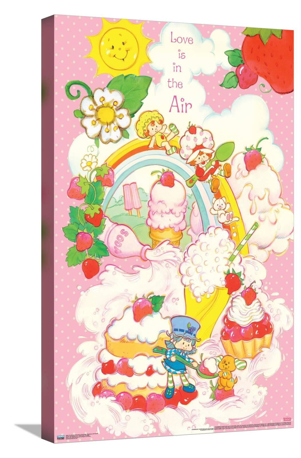 The World of Strawberry Shortcake - Rainbows and Friends Canvas Wall ...